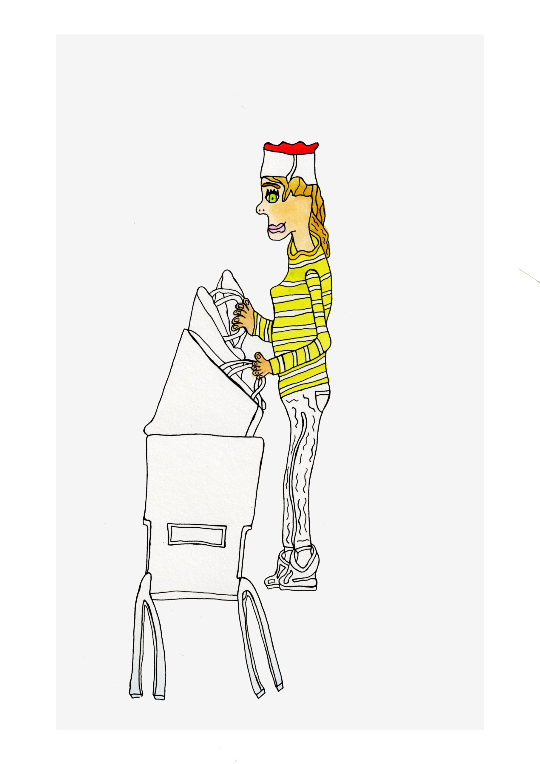 Illustration Exhibition 2022 Seren Haf - Hijinx