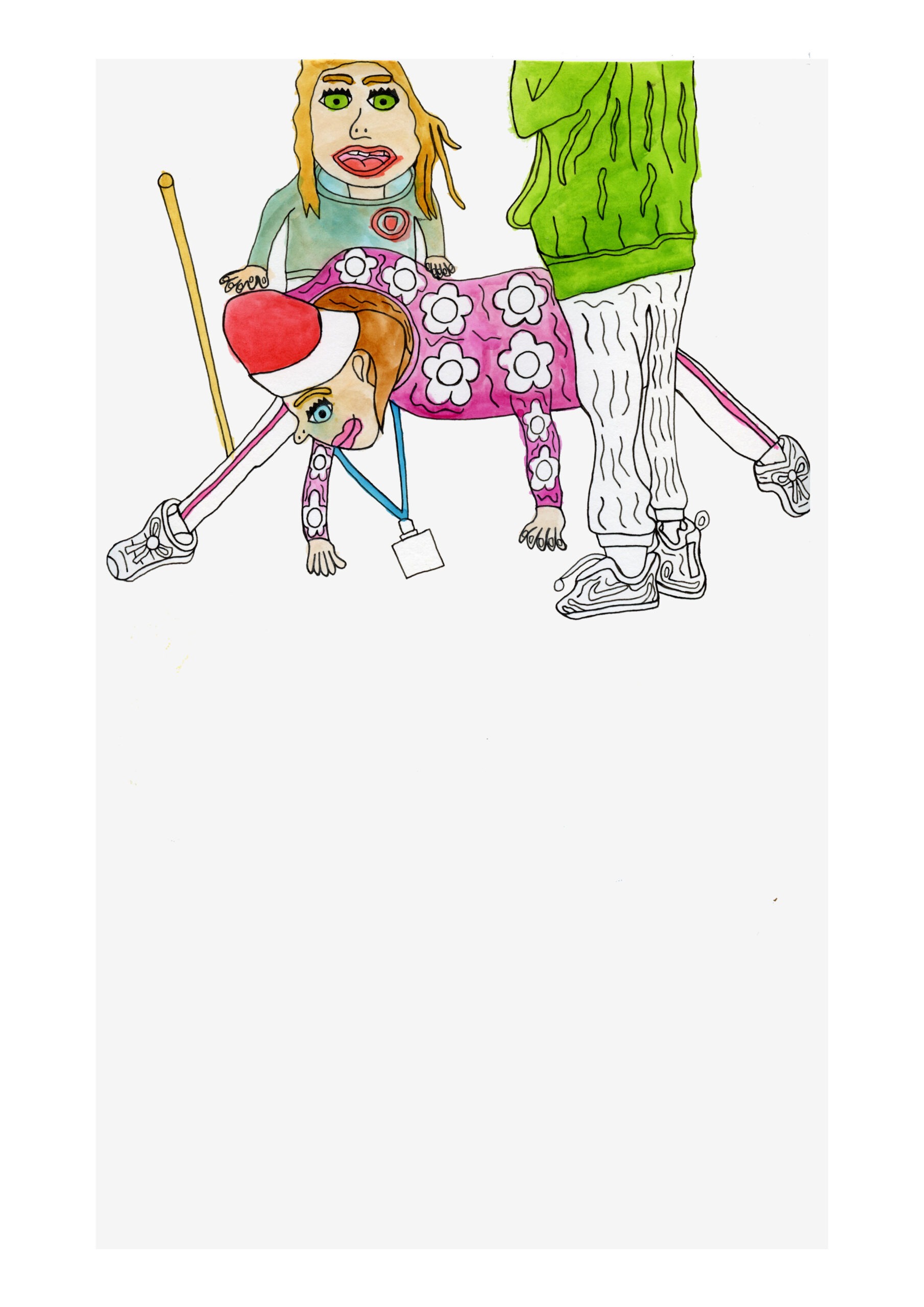 Illustration Exhibition 2022 Seren Haf - Hijinx