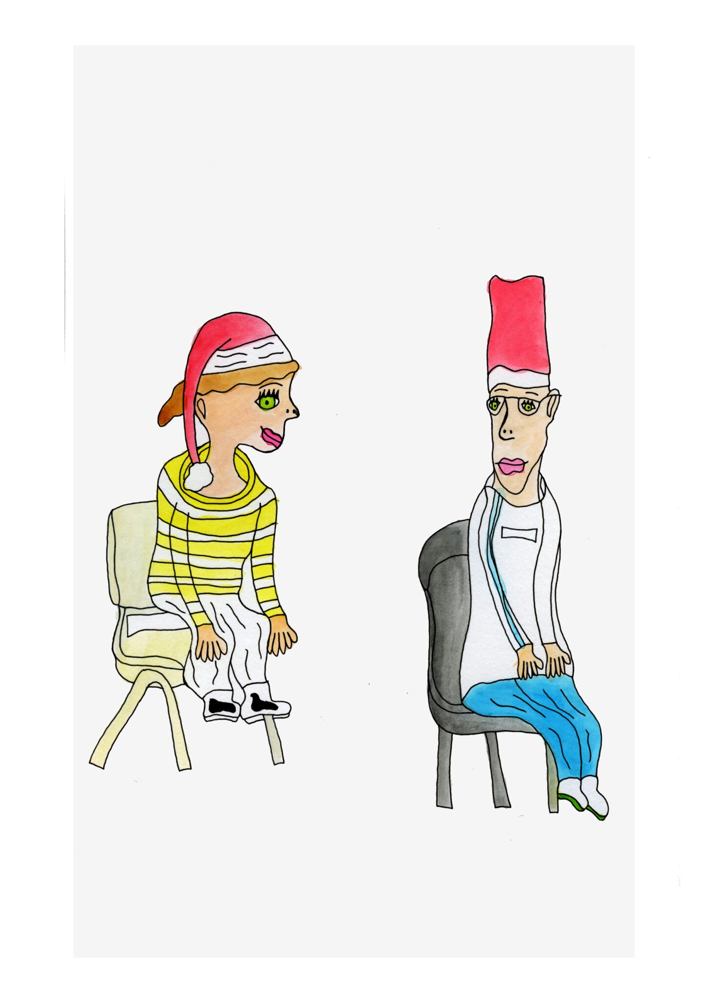 Illustration Exhibition 2022 Seren Haf - Hijinx